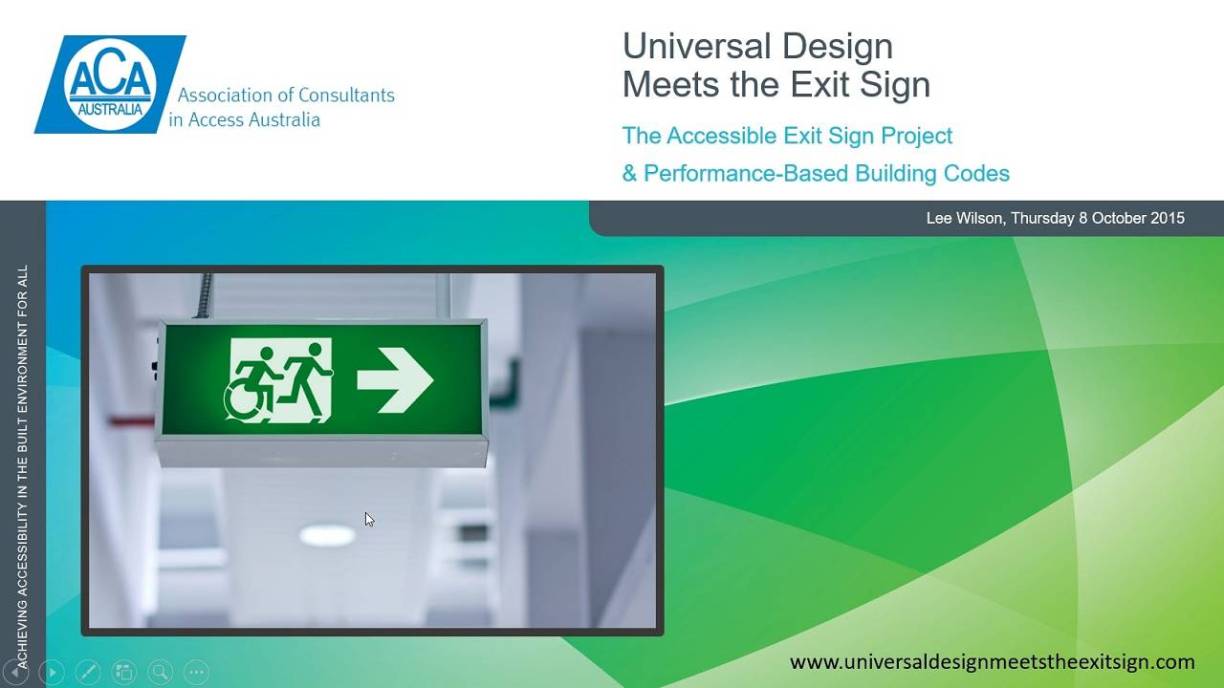 Universal Design Meets the Exit Sign – EgressAbility™ Disability Access ...
